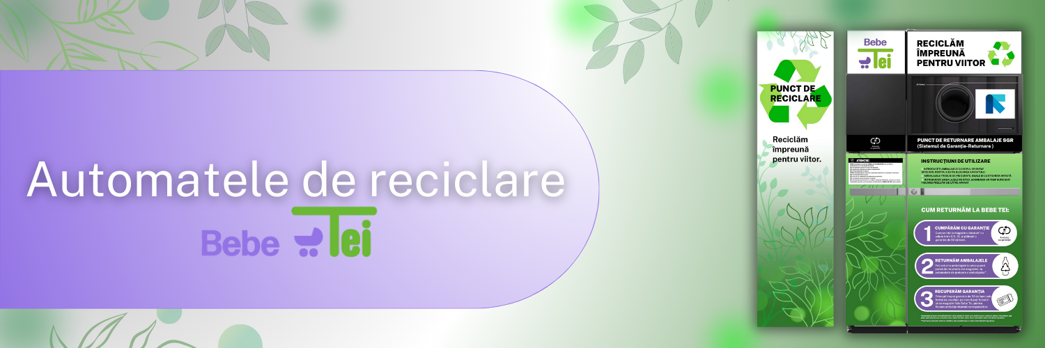 Automatele de reciclare Bebe Tei. Reciclam impreuna pentru viitor ...